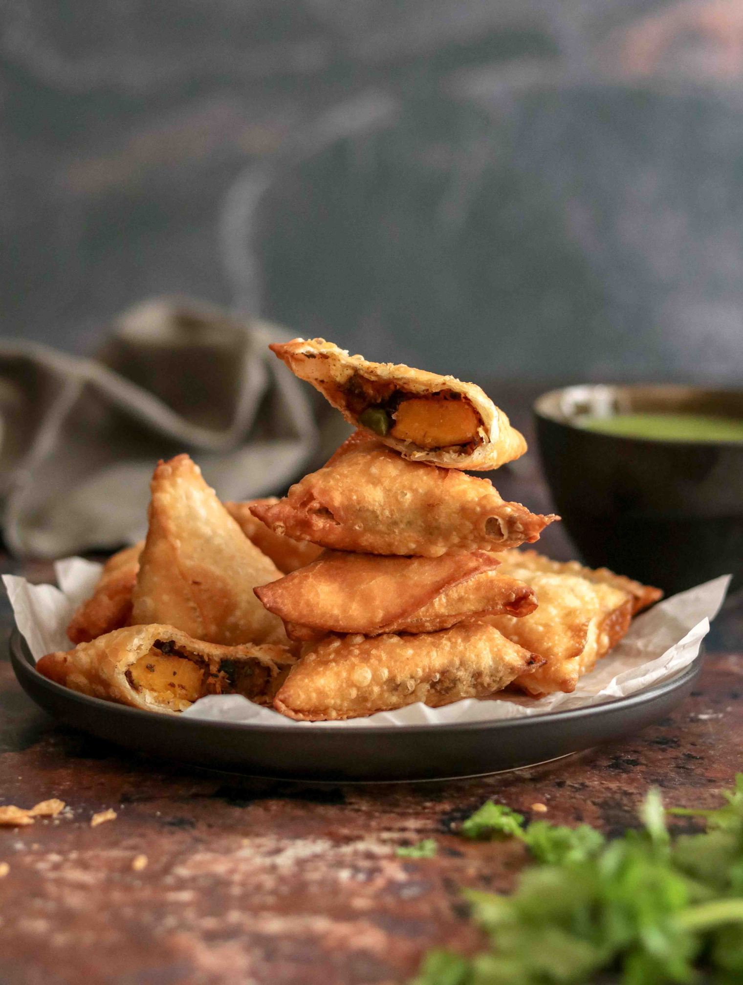 Butternut and feta samoosas – Cupcakes & Couscous