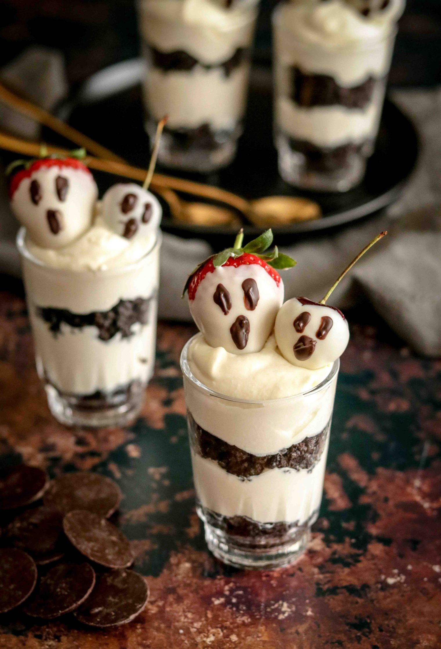 Cookies and Scream mini cheesecake pots (no bake) – Cupcakes & Couscous